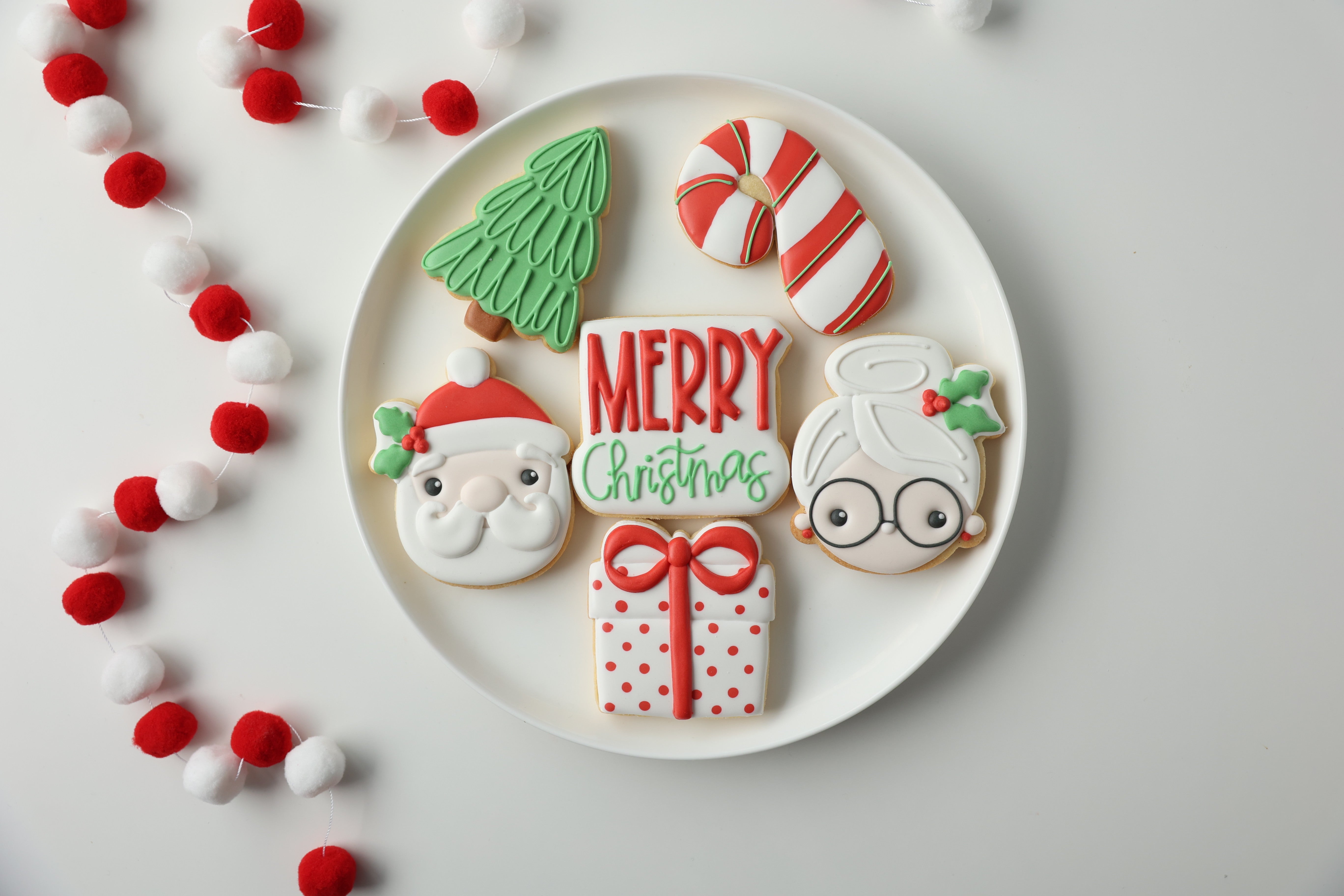 MR & MRS CLAUS CHRISTMAS COOKIES – Cookie Planet Melbourne