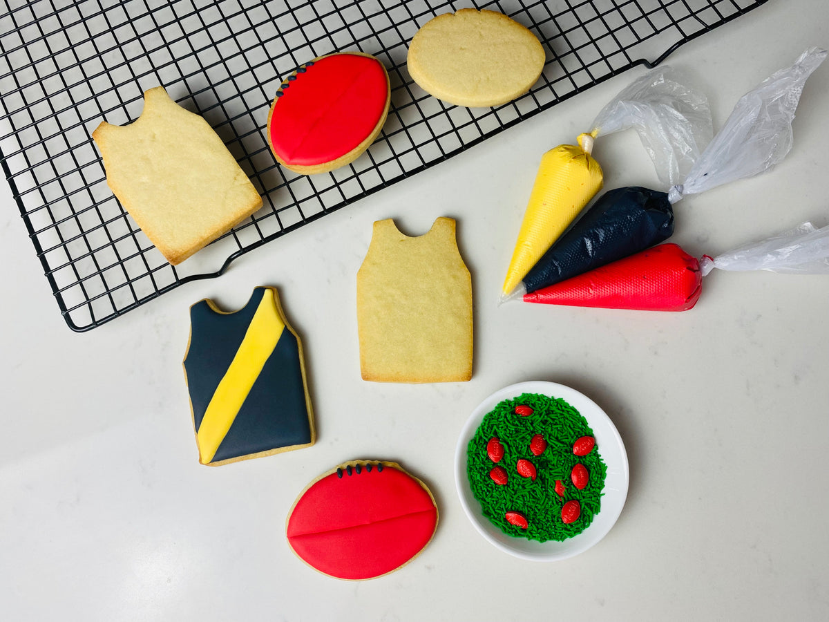 AFL FOOTBALL CLUB DIY COOKIE DECORATING KIT – Cookie Planet Melbourne